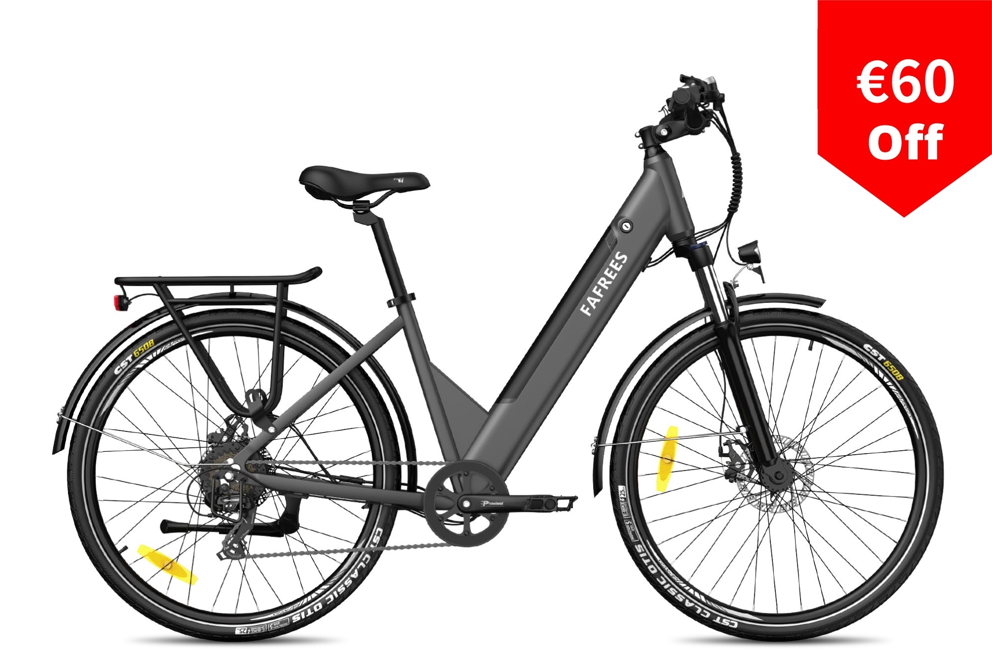 Fafrees F28 Pro Step-Thru E-bike: 27.5" City Elektrofahrrad - Fafrees Ebike