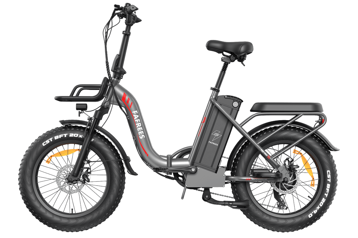 Fafrees F20 Max Ebike: City, Fat Tire, Step-Thru, Folding - 20 inch ...