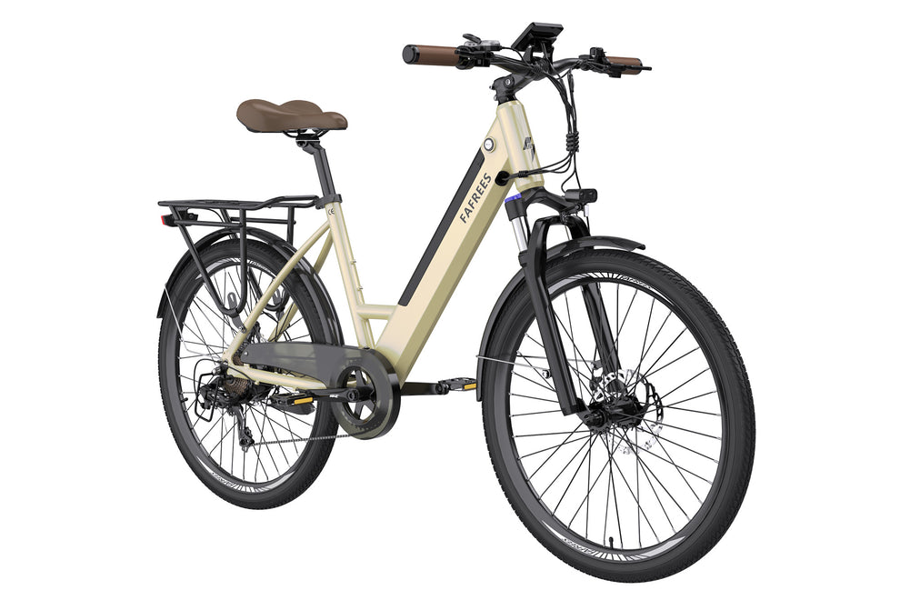 Fafrees F26 Pro City E-bike, Step-Thru Ebike, 26 inch Electric Bike ...